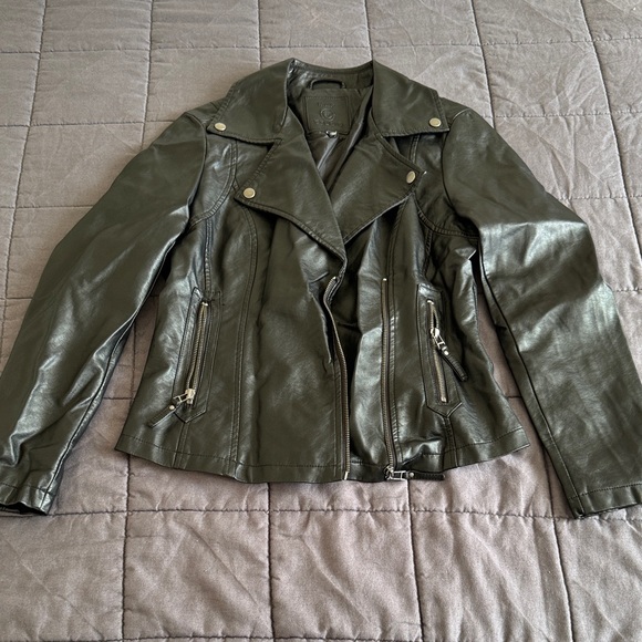 Max Studio | Jackets & Coats | Max Studio Black Leather Jacket | Poshmark